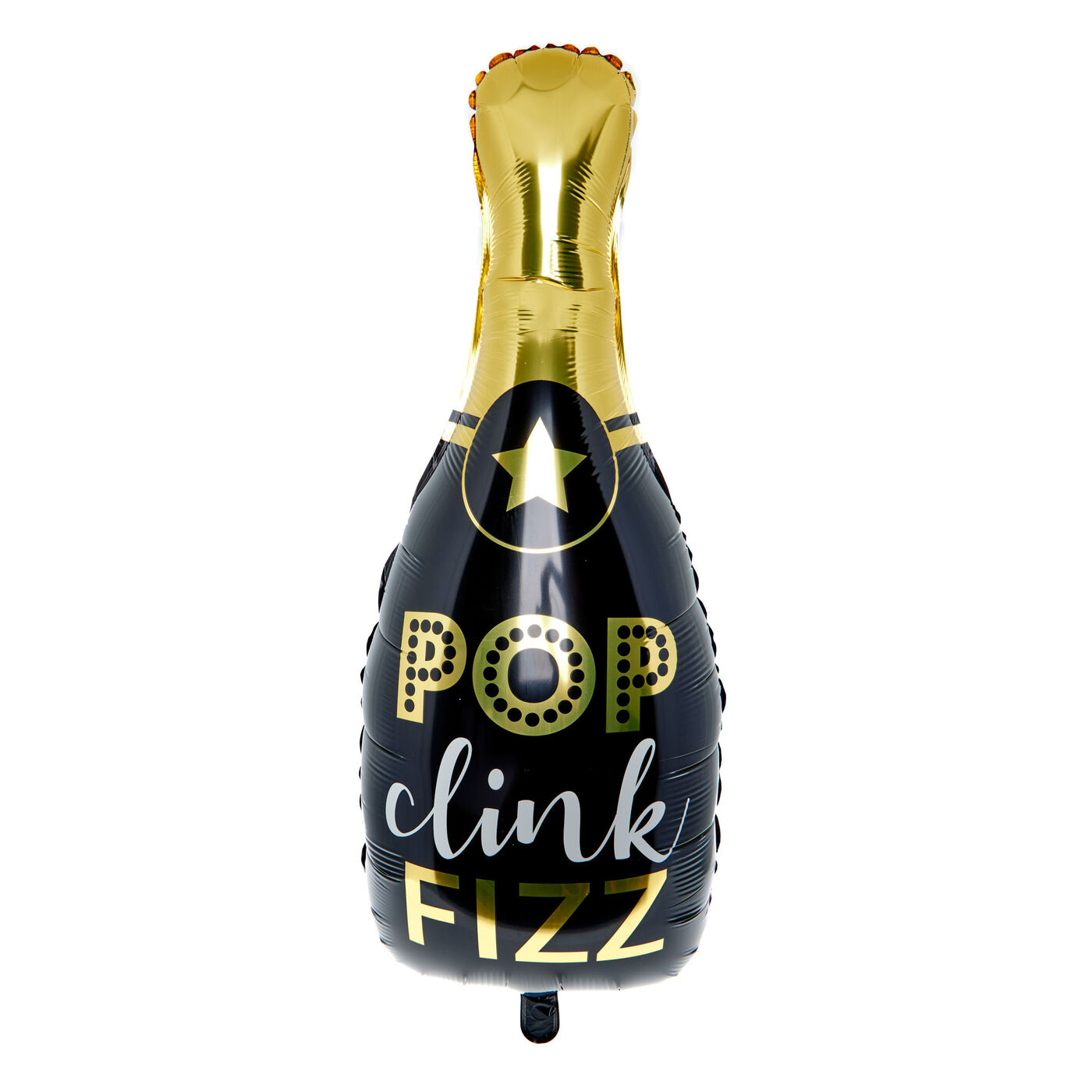 Buy Pop Clink Fizz Champagne Bottle 34-Inch Foil Helium Balloon for GBP ...