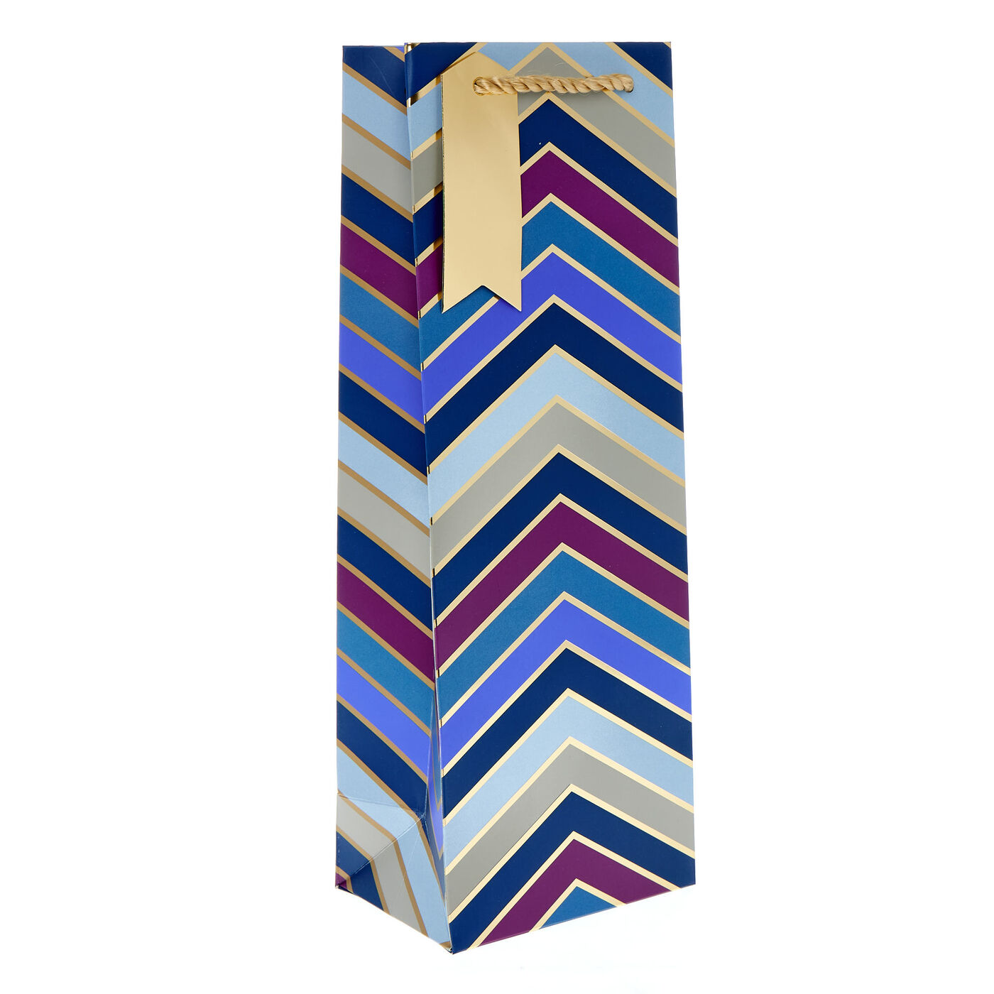 Buy Jeff Banks Bold Chevrons Bottle Bag for GBP 2.09 | Card Factory UK