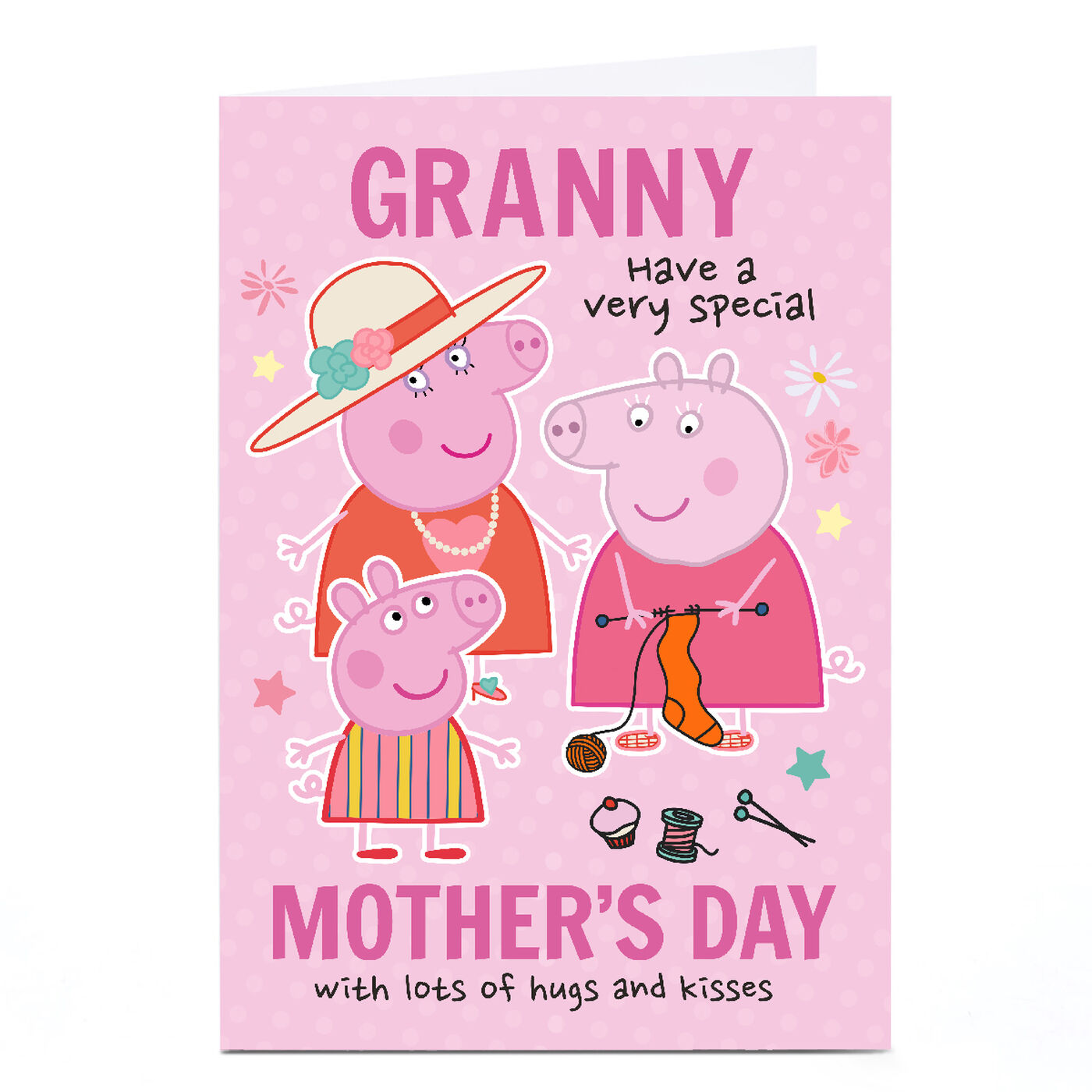 Buy Personalised Mother's Day Card - Peppa Pig, Granny for GBP 2.99 ...