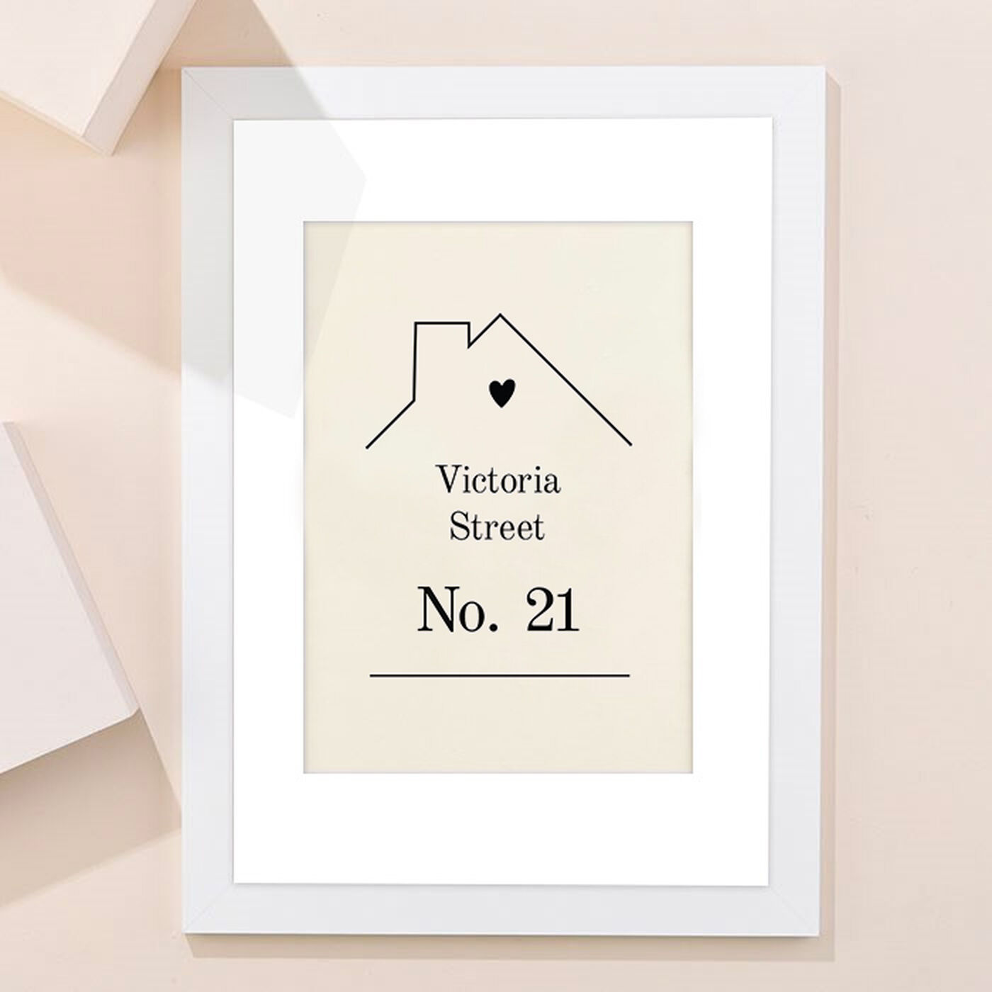 Buy Personalised House Design Framed Print for GBP 19.99 | Card Factory UK