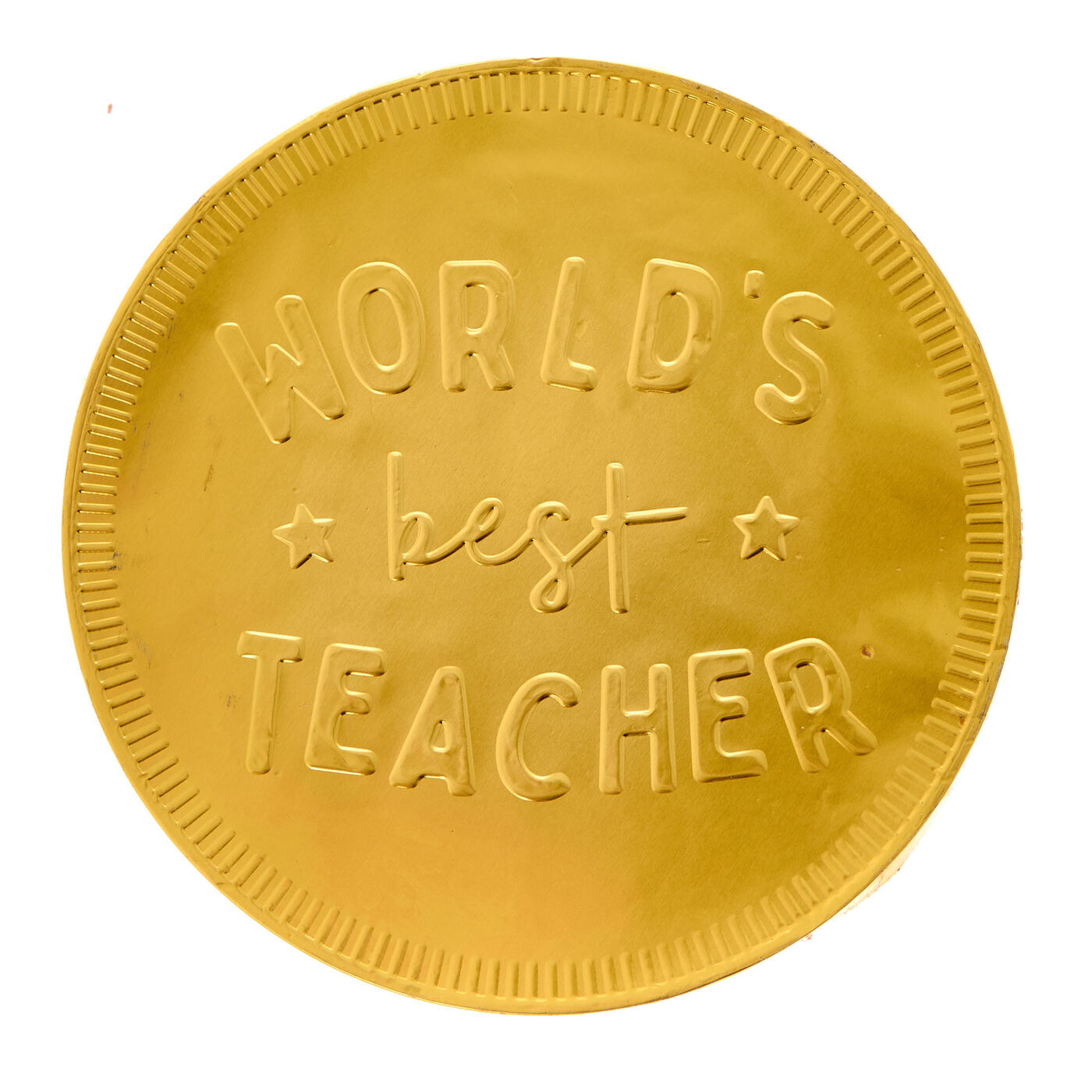 Buy World's Best Teacher Giant Chocolate Coin for GBP 1.29 | Card ...