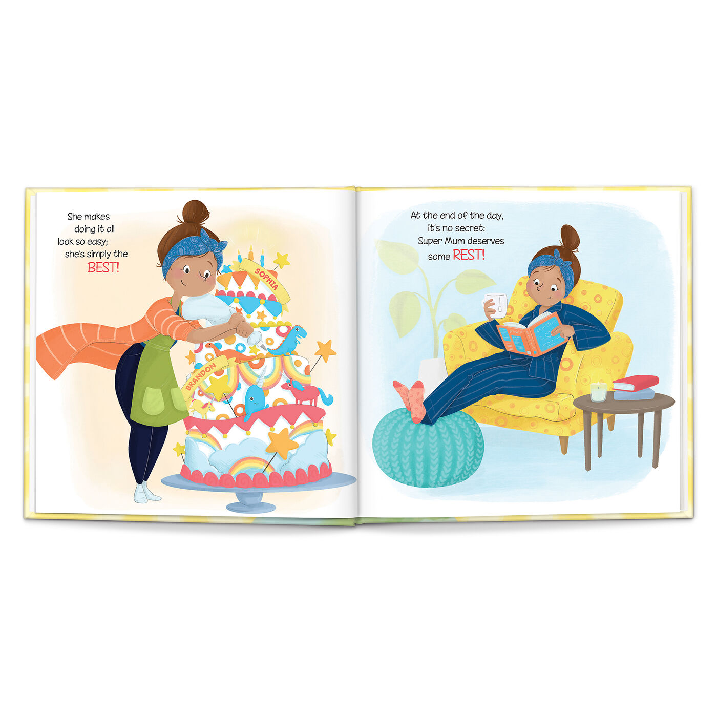 Buy Super Mum! Personalised Storybook for GBP 19.99 | Card Factory UK