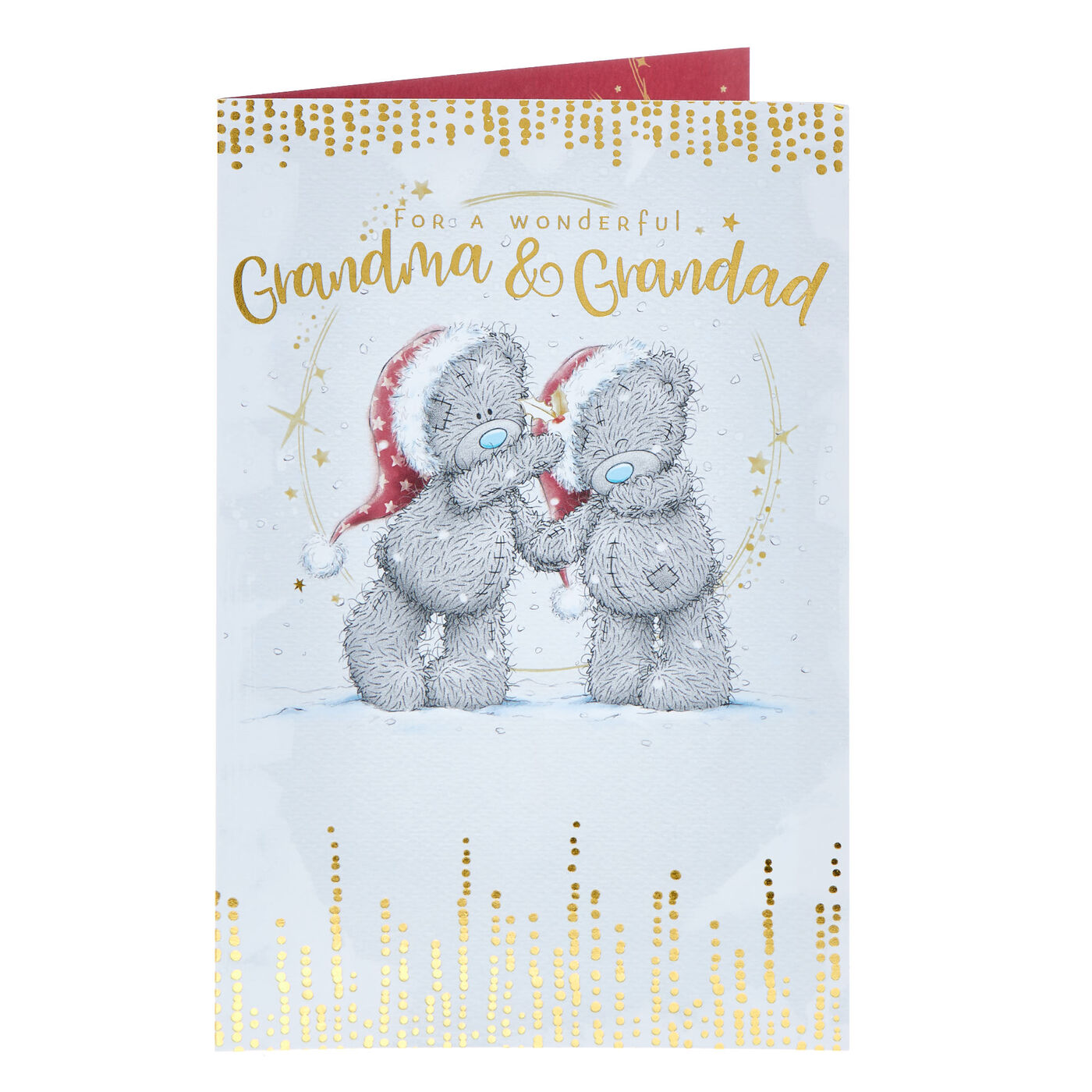 Buy Grandma And Grandad Me To You Tatty Teddy Christmas Card For Gbp 1 99
