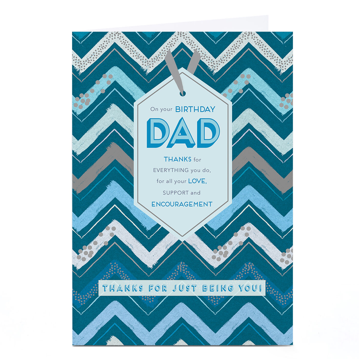 Buy Personalised Birthday Card - Love Support and Encouragement, Dad ...