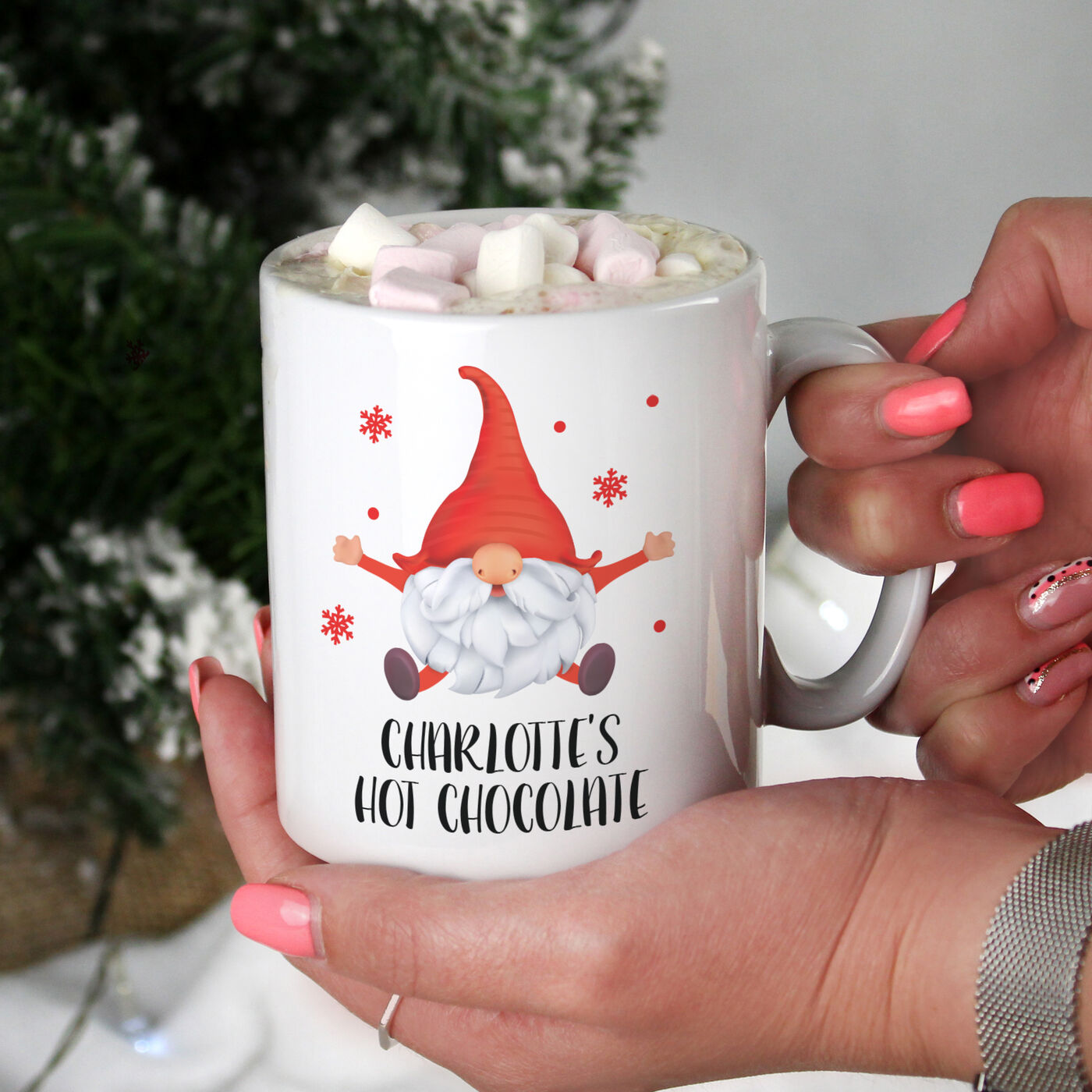 Buy Personalised Red Gonk Christmas Mug for GBP 9.99 | Card Factory UK