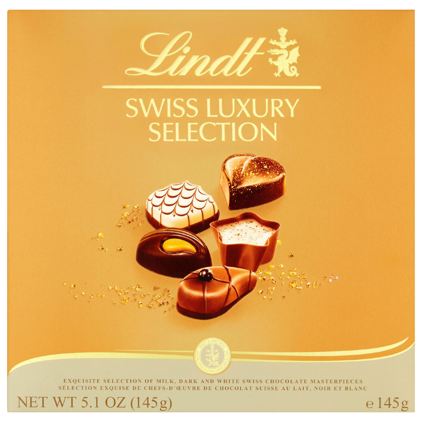 Buy Lindt Swiss Luxury Selection Chocolate Box 145g for GBP 7.99 | Card ...