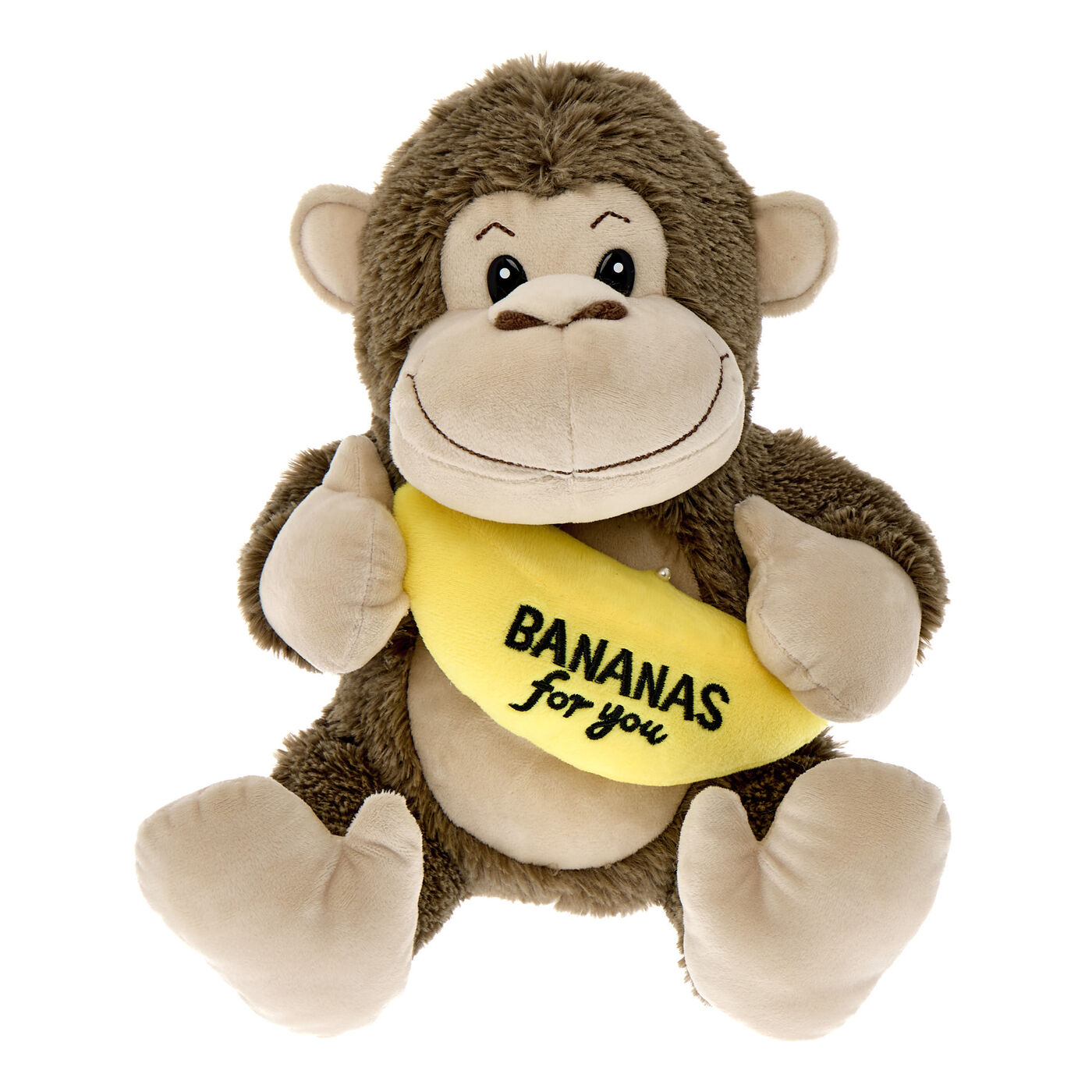 Buy Large Monkey Bananas For You Soft Toy for GBP 7.99 | Card Factory UK