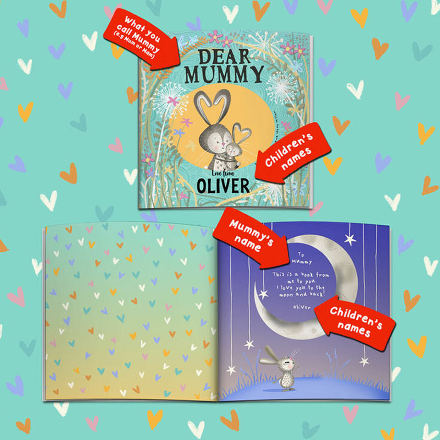 Buy Dear Mummy Personalised Book for GBP 22.99 | Card Factory UK
