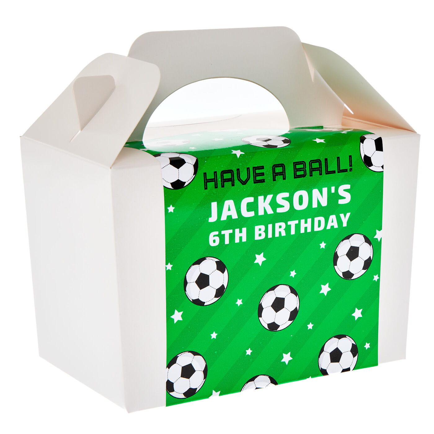 Buy Football Personalised Party Box for GBP 2.00 | Card Factory UK