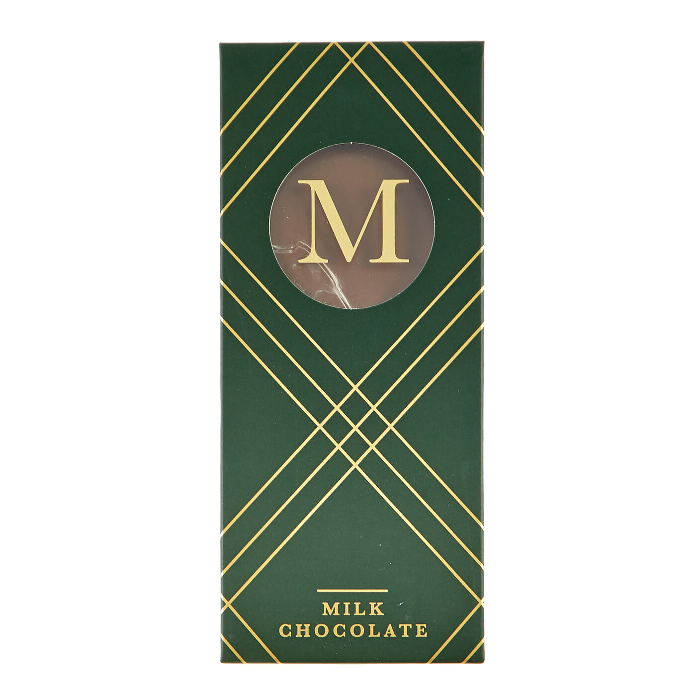 Buy Letter M Milk Chocolate Slab for GBP 0.99 | Card Factory UK
