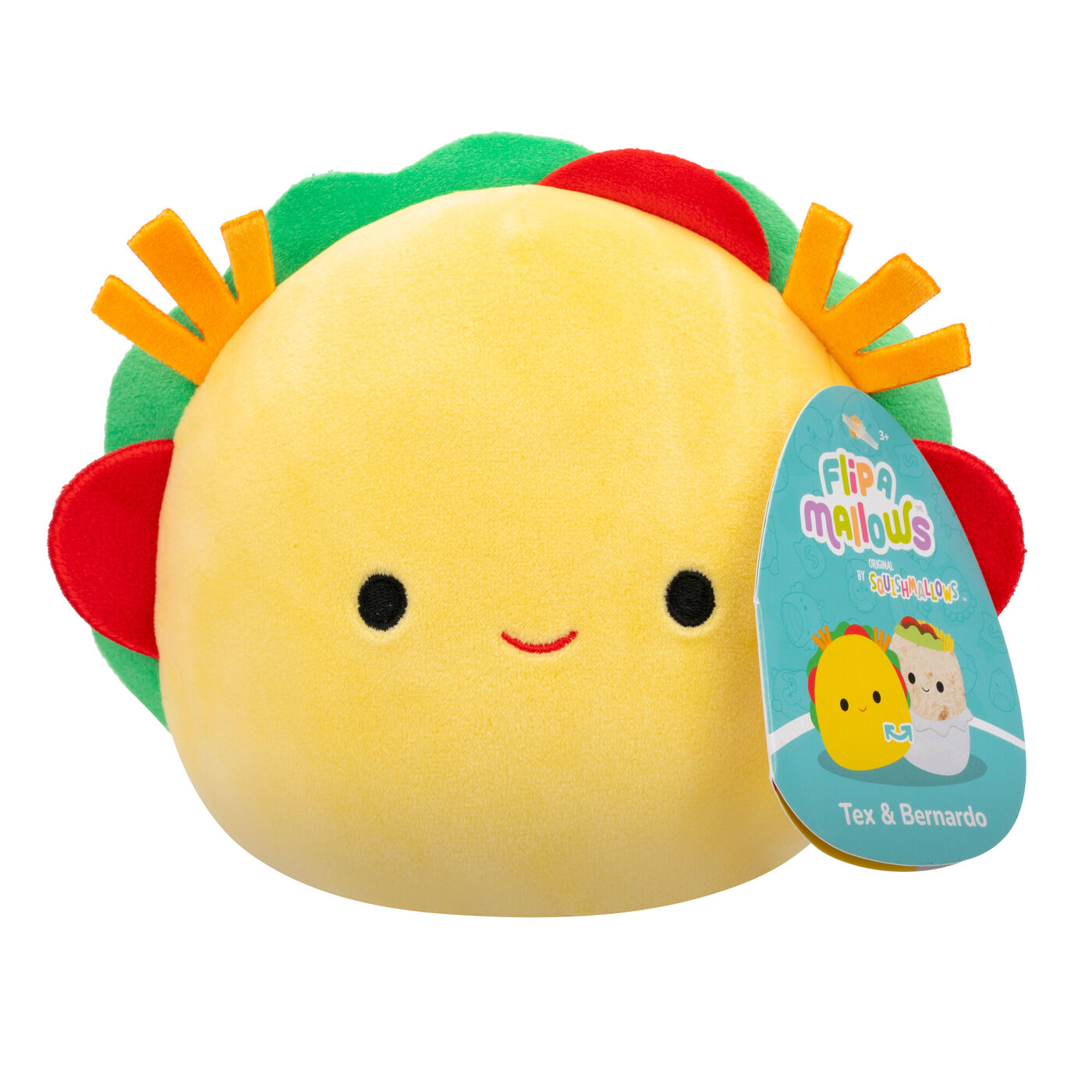 Buy Squishmallows Flip-A-Mallows 5-Inch Tex & Bernardo for GBP 7.99 ...