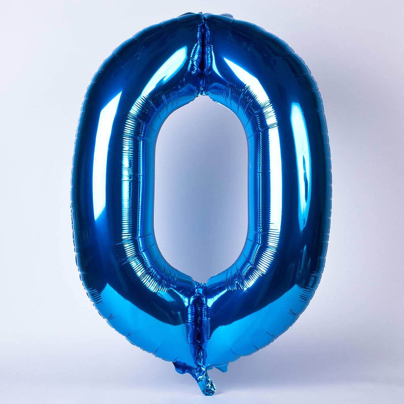 Buy Blue Number 0 Giant Foil Helium Balloon - INFLATED for GBP 14.99 ...