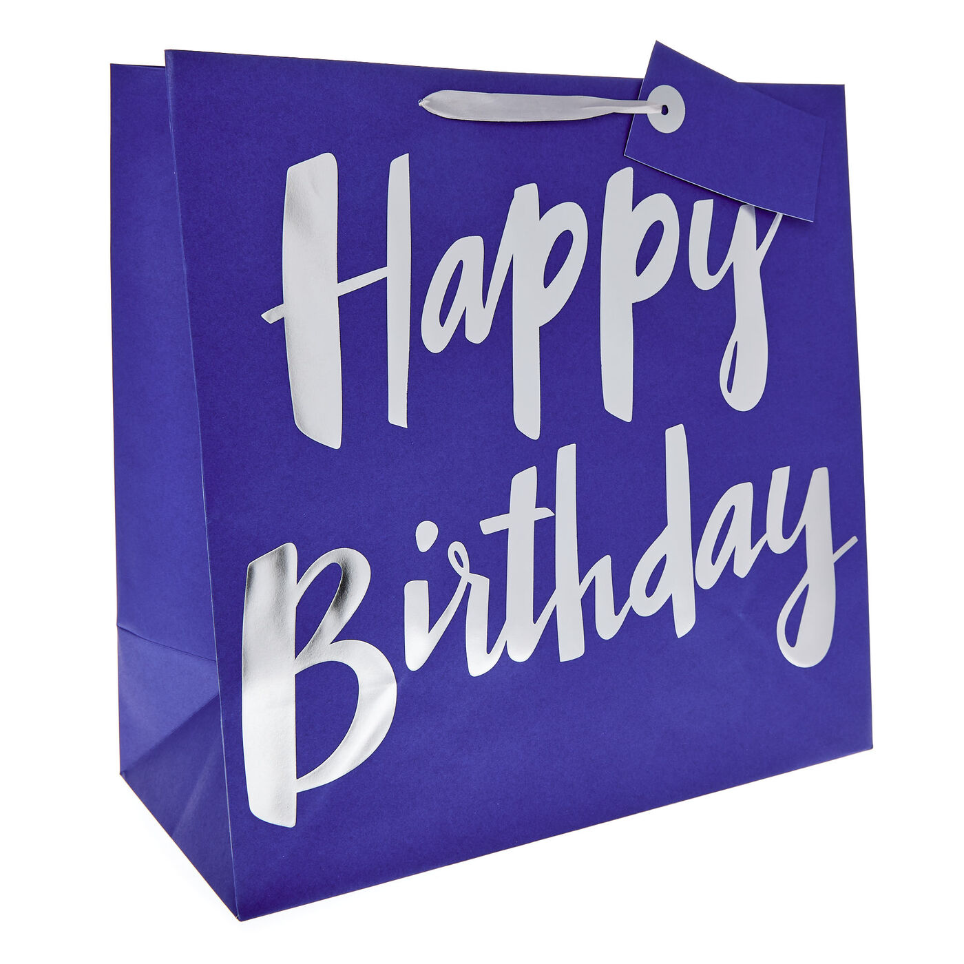Buy Blue Happy Birthday Giant Square Gift Bag for GBP 1.99 | Card ...