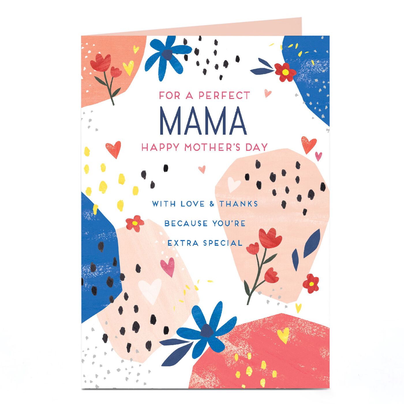 Buy Personalised Mother's Day Card - For a Perfect Mama for GBP 1.79 ...