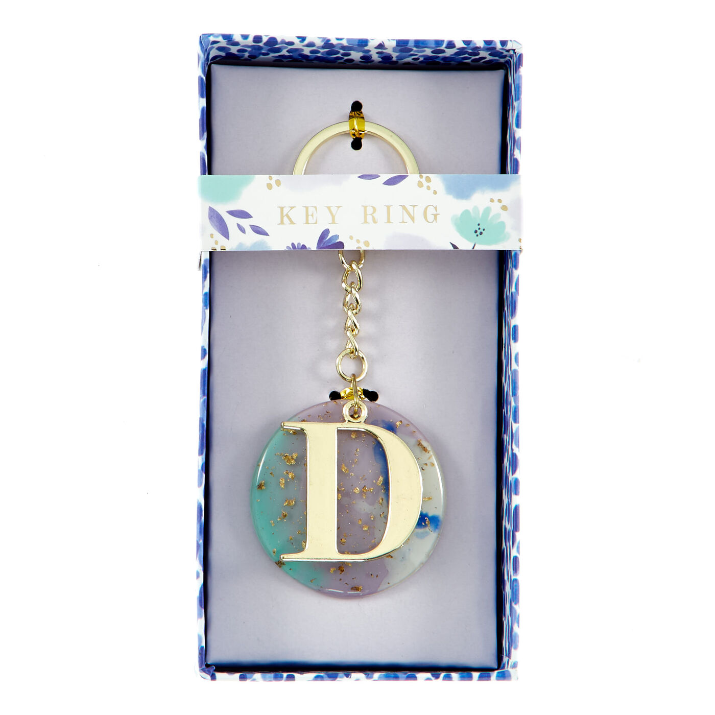 Buy Monogram Keyring Letter D for GBP 1.99 | Card Factory UK
