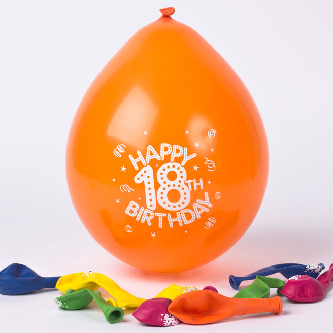 Birthday Balloons from 99p, Latex & Foil Happy Birthday & Number ...