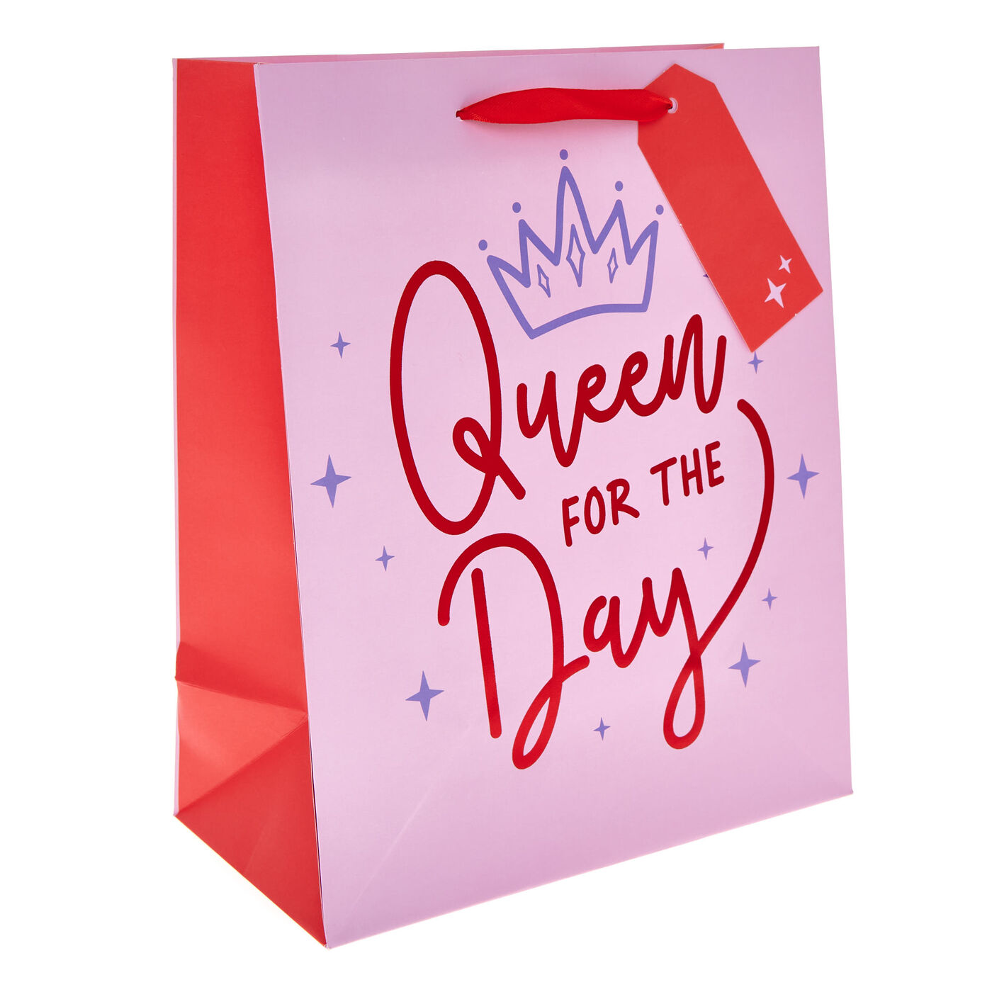 Buy Queen for a Day Large Portrait Gift Bag for GBP 1.49 | Card Factory UK