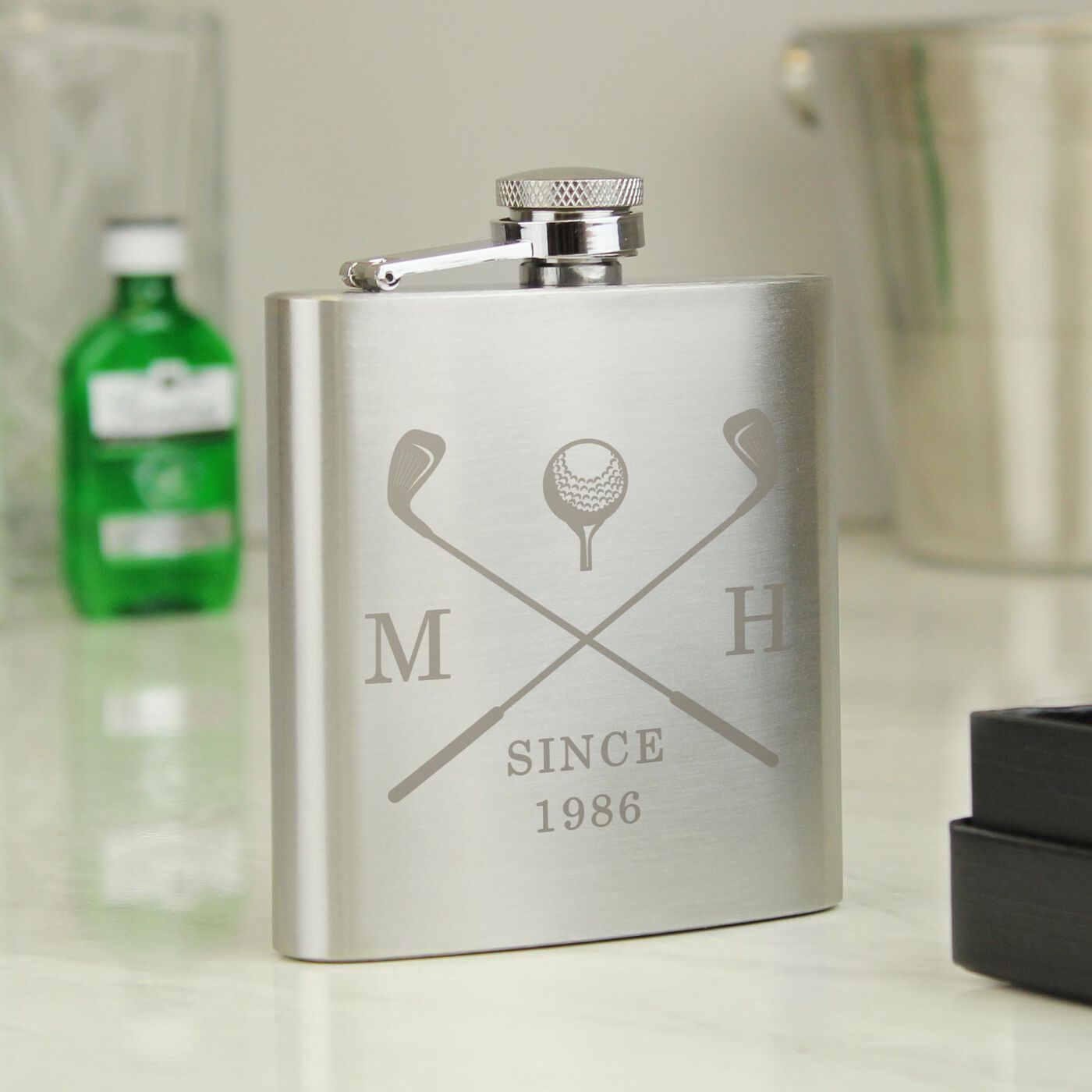 Buy Personalised Golf Hip Flask for GBP 12.99 | Card Factory UK