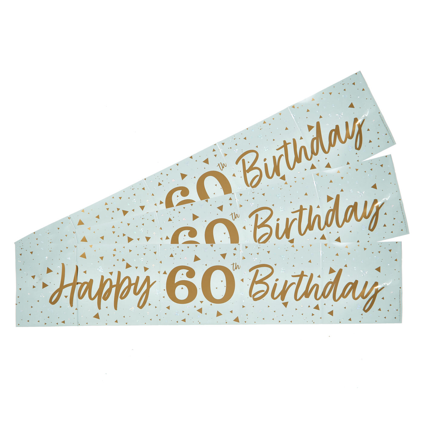 60th Birthday Printable Banner