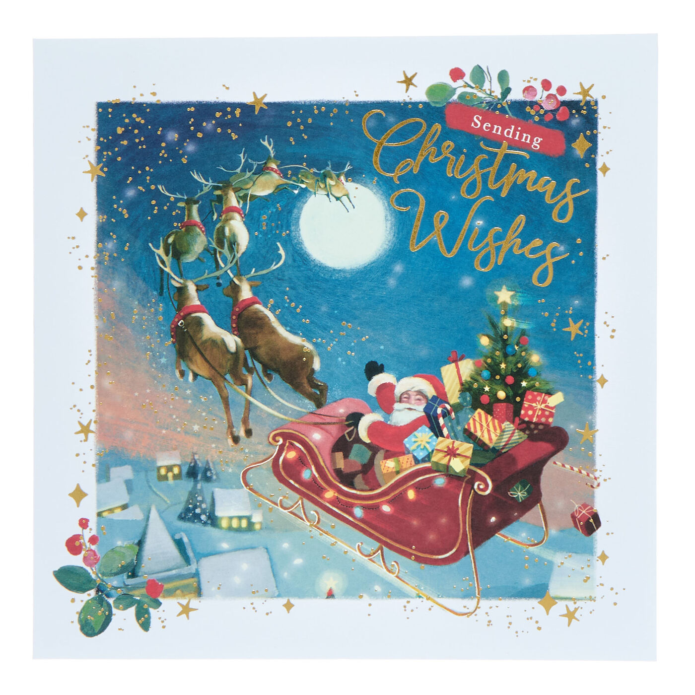 Buy 16 Charity Christmas Cards - Traditional Santa (2 Designs) for GBP ...