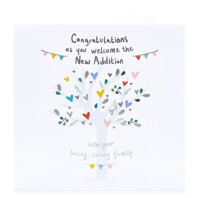 New Baby Cards, Personalised Congratulations Baby Boy or Girl Cards UK ...