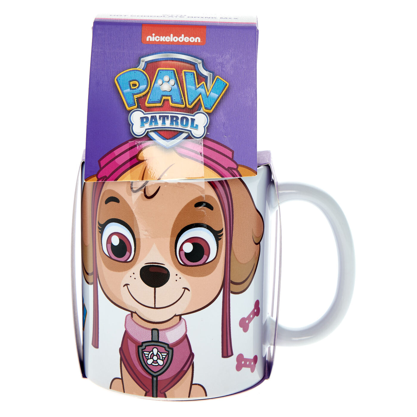 Buy Pink Paw Patrol Mug & Hot Chocolate Drink Mix for GBP 4.99 | Card ...