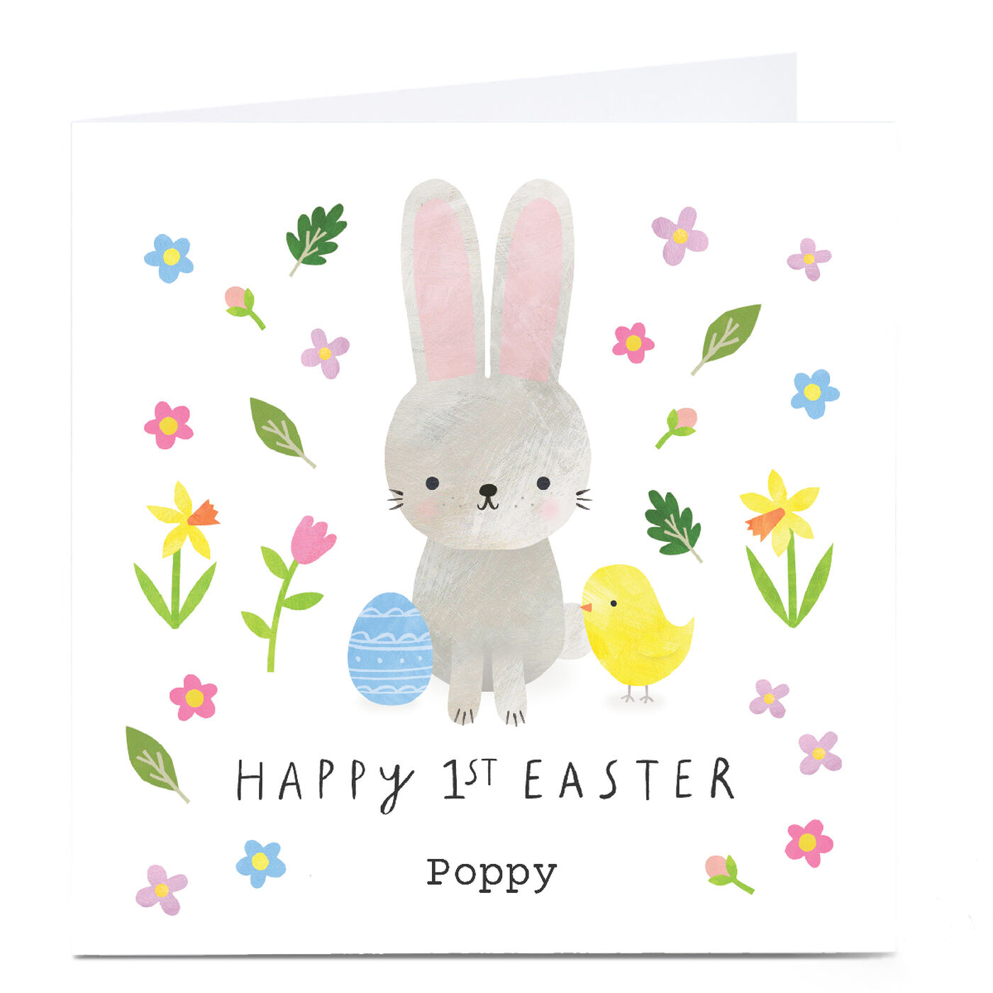 Buy Personalised Lemon & Sugar 1st Easter Card - Easter Bunny for GBP 2 ...