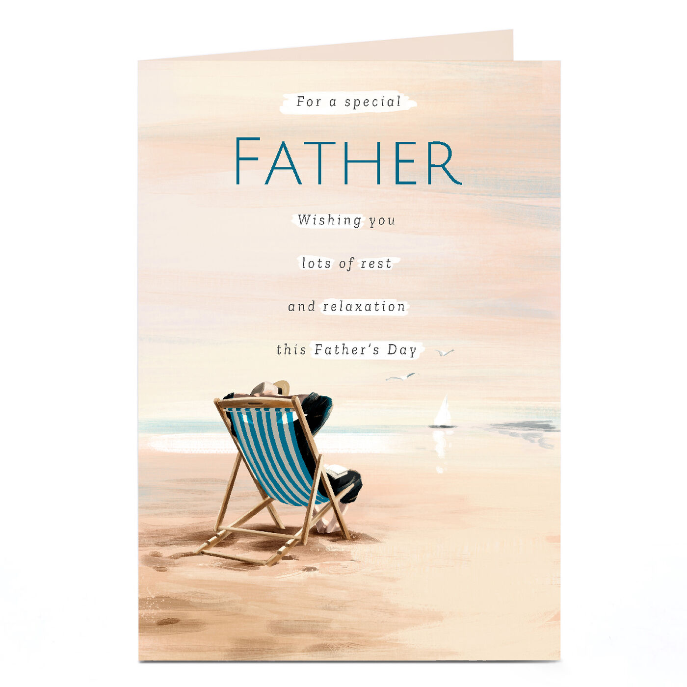 Buy Personalised Father's Day Card - Special Father Rest Relaxation for ...