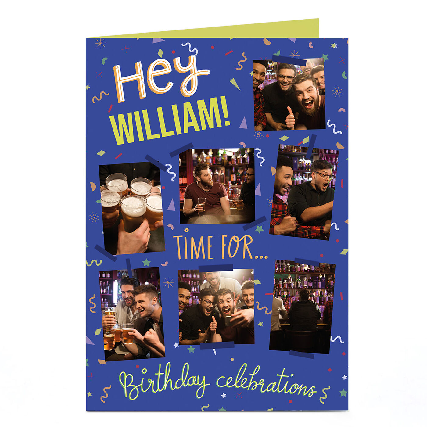 Buy Photo Birthday Card - Hey Celebrations for GBP 1.79 | Card Factory UK