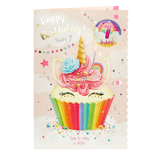 7th Birthday Cards | cardfactory