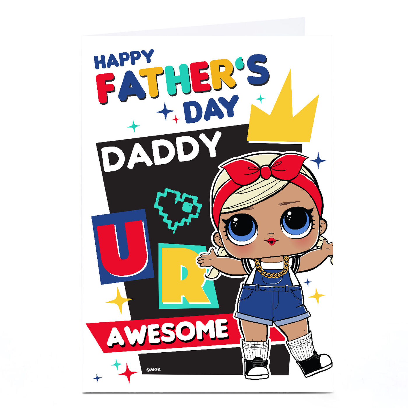 Buy Personalised LOL Father's Day Card - U Awesome for GBP 2.29 | Card ...