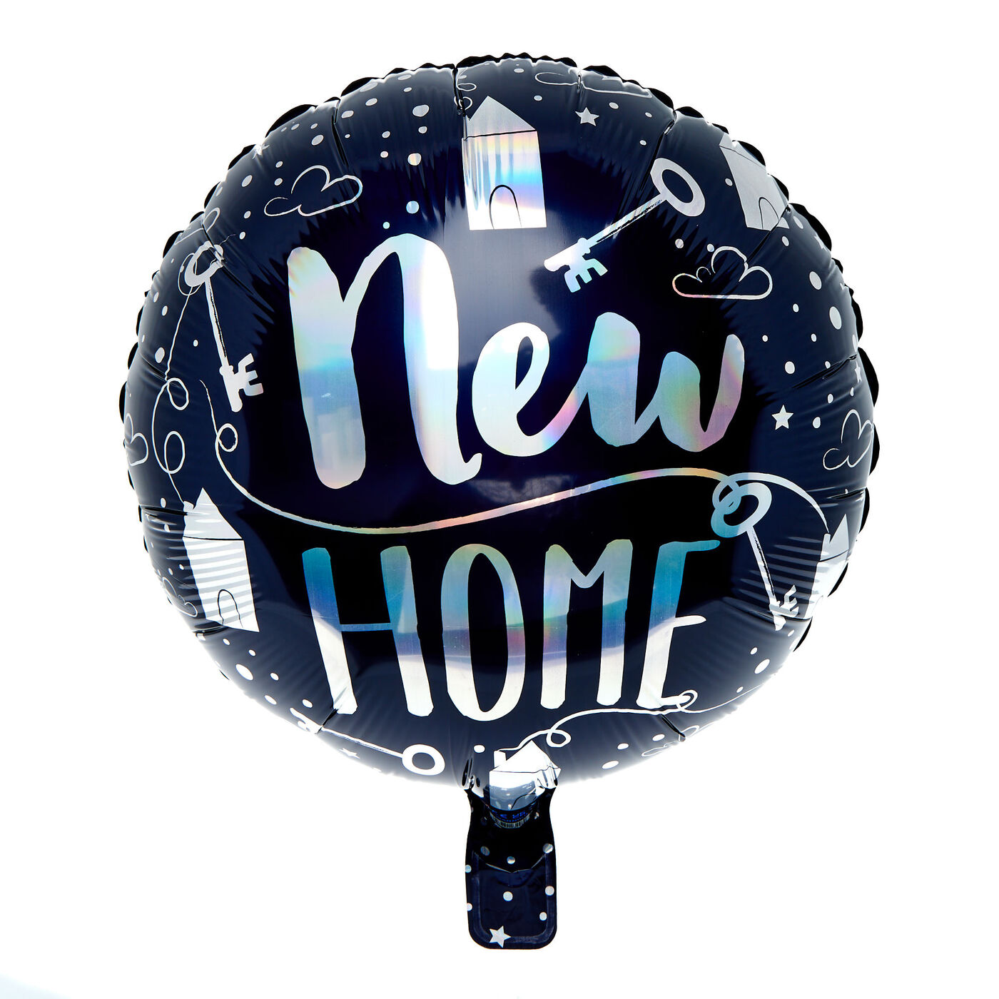Buy Black & Silver New Home 18-Inch Foil Helium Balloon for GBP 2.99 | Card Factory UK