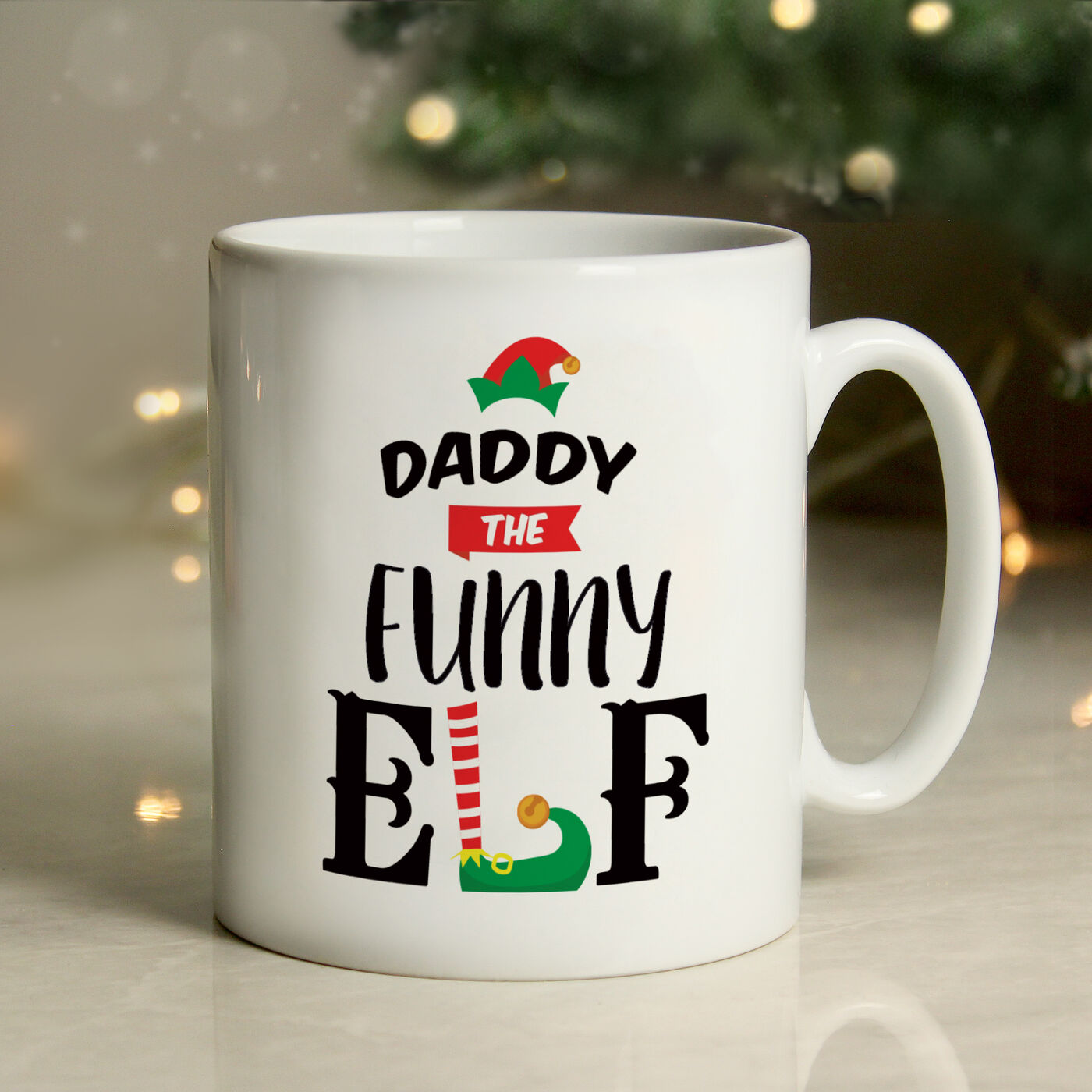 Buy Personalised Elf Christmas Mug for GBP 9.99 | Card Factory UK