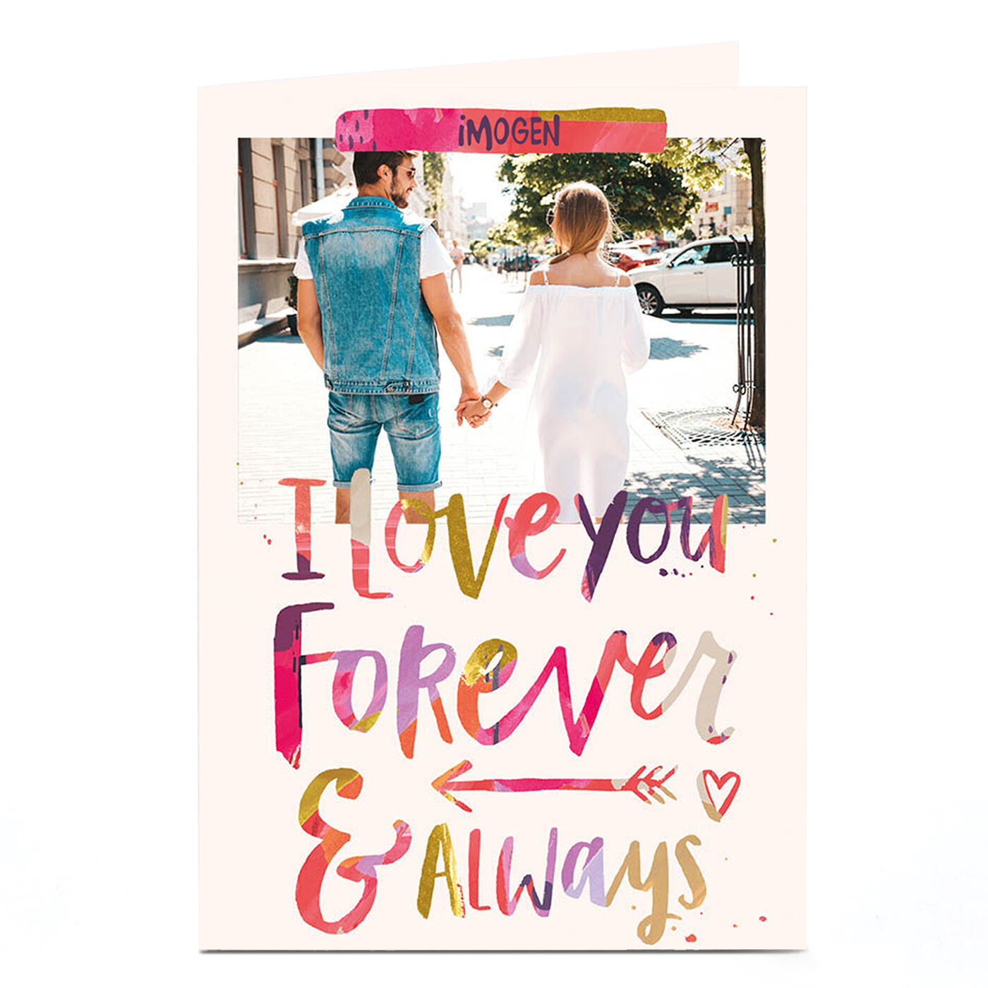 Buy Photo Card - Love You Forever & Always for GBP 2.99 | Card Factory UK