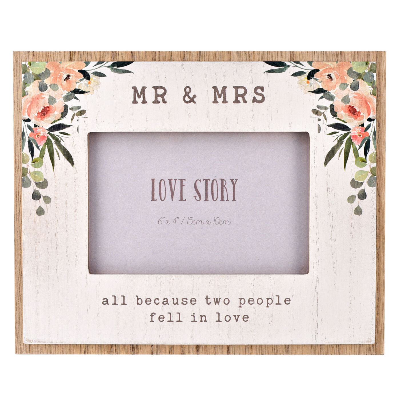 Buy Mr & Mrs Floral Photo Frame for GBP 7.99 | Card Factory UK