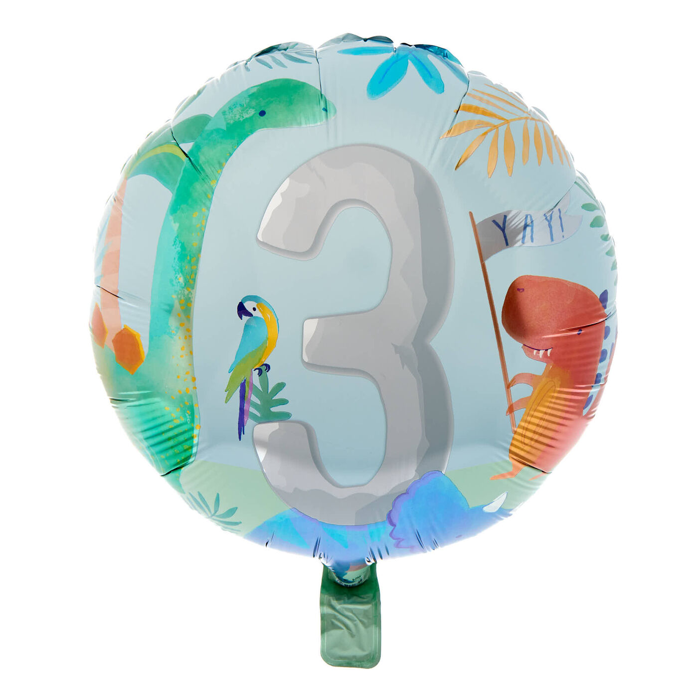 Buy Dinosaurs 3rd Birthday Balloon Bouquet - DELIVERED INFLATED! for ...