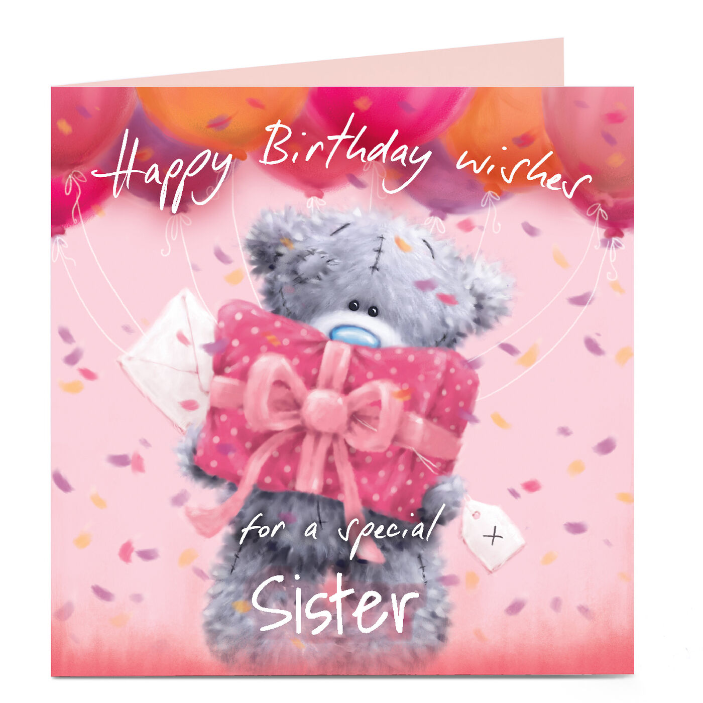 Buy Personalised Tatty Teddy Birthday Card - Special Sister for GBP 3. ...