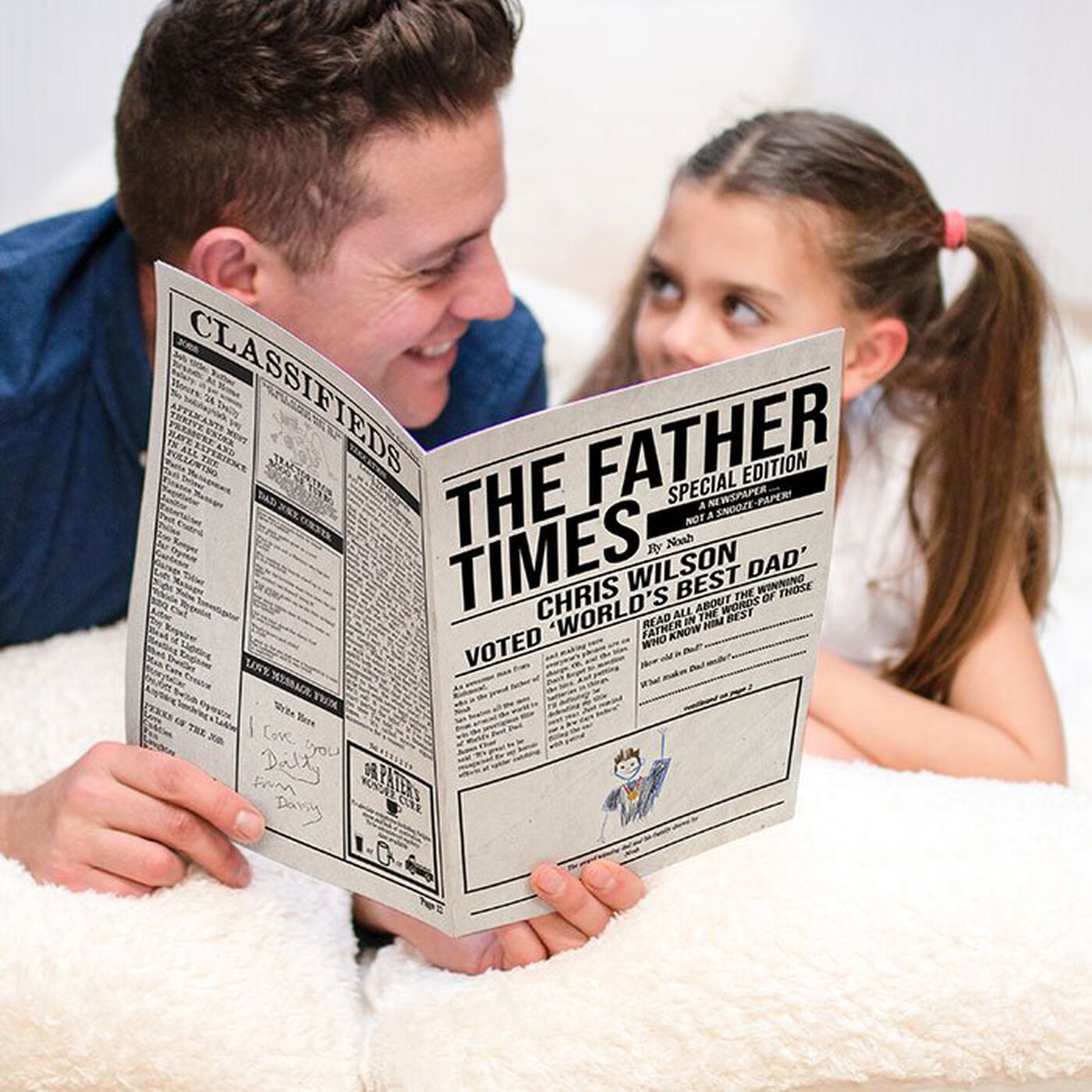 Buy Personalised Newspaper - The Daily Dad for GBP 11.99 | Card Factory UK