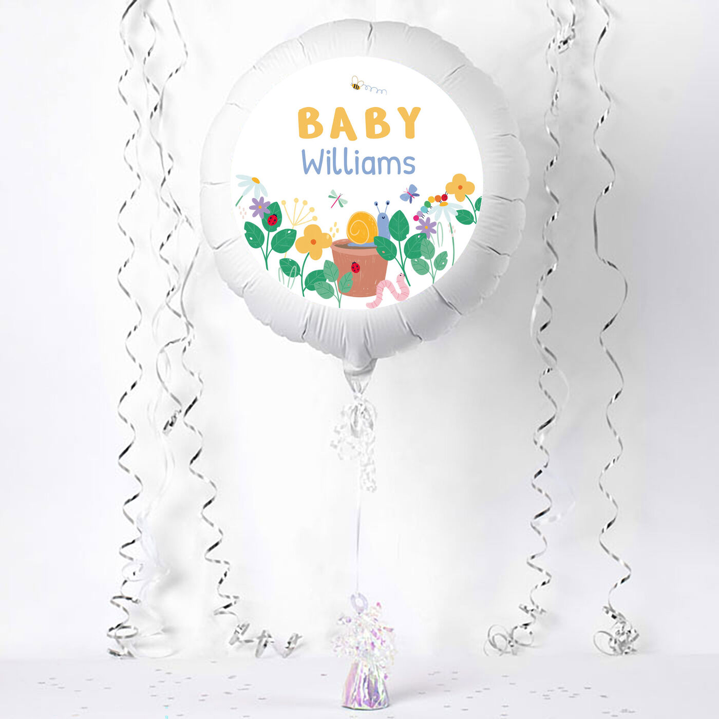 Buy Personalised Large New Baby Helium Balloon for GBP 19.99 | Card ...