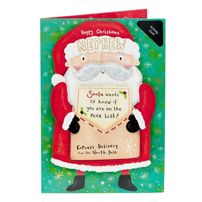 Nephew Christmas Cards - Card Factory