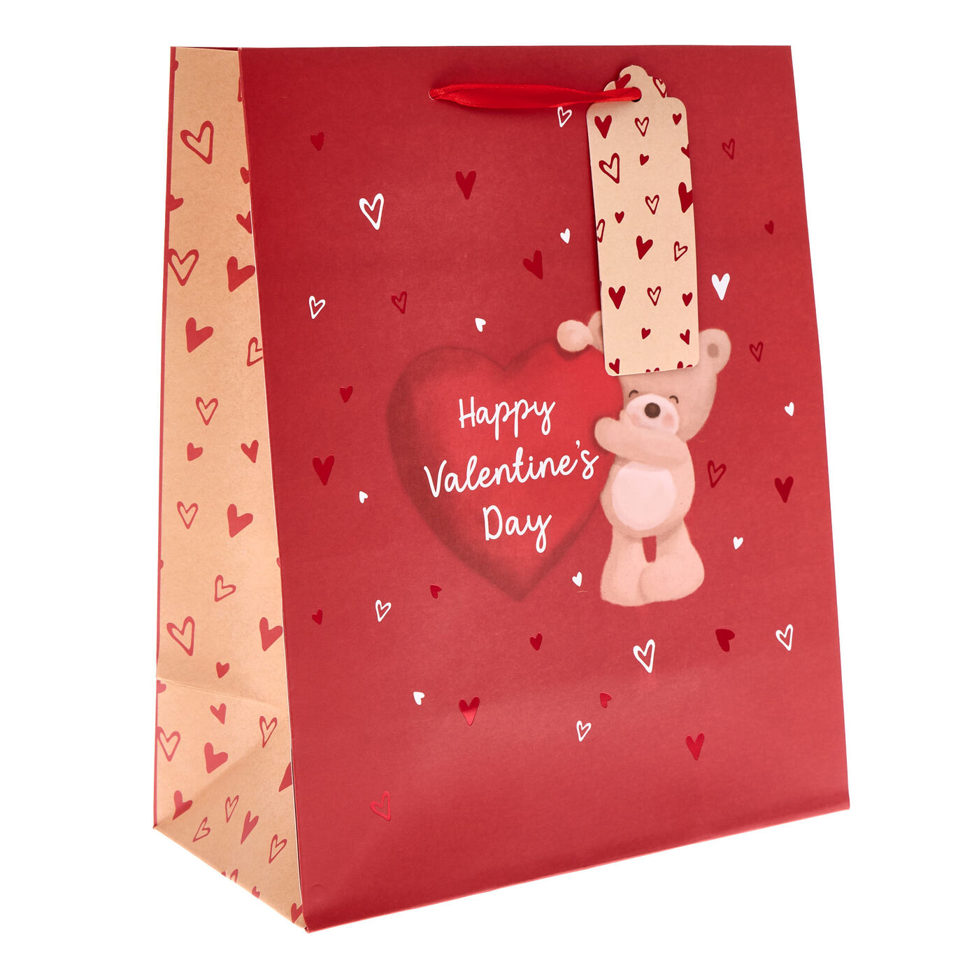 Buy Hugs Large Portrait Valentine's Day Gift Bag for GBP 1.49 | Card ...