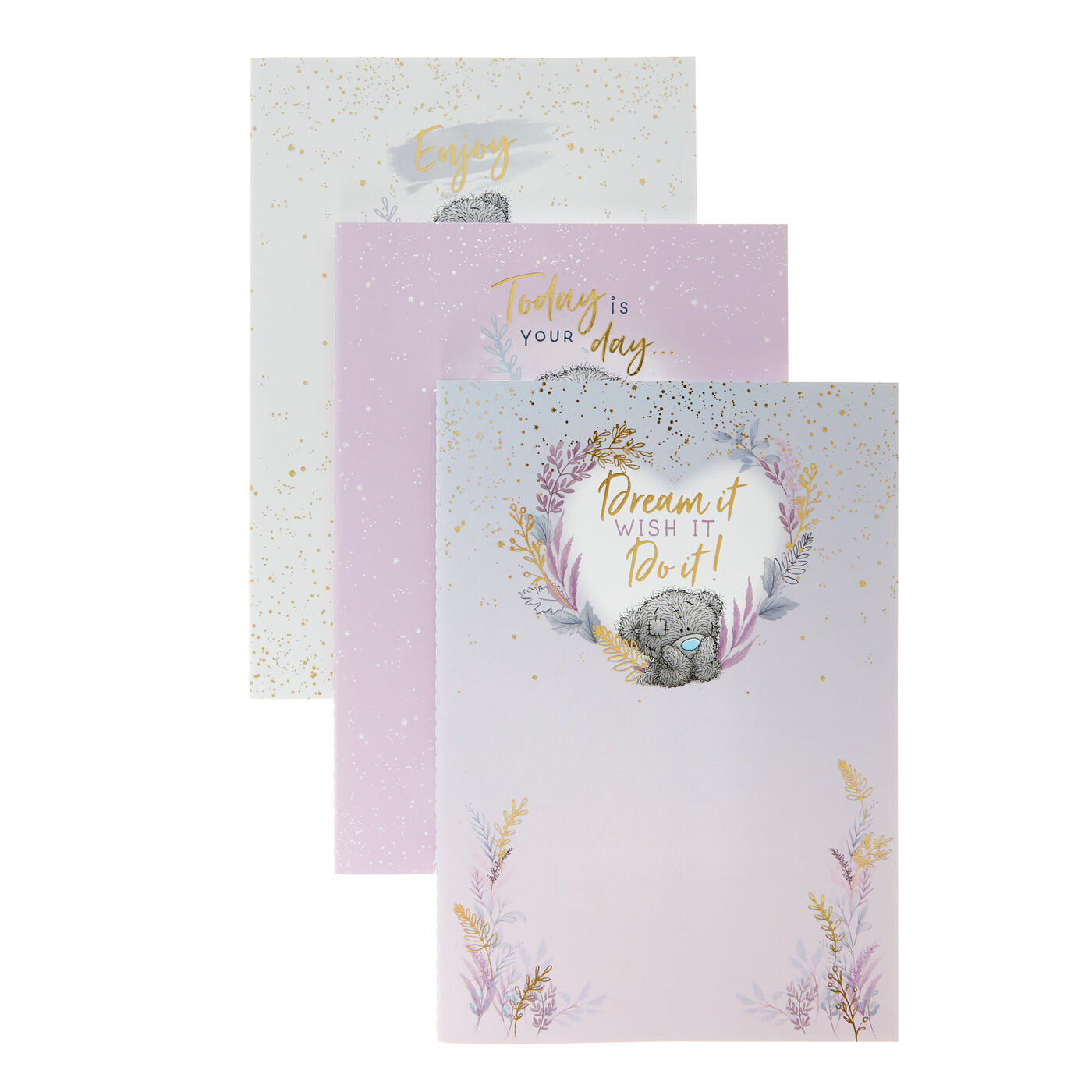 Buy Me To You Tatty Teddy A5 Notebooks - Set of 3 for GBP 3.99 | Card Factory UK