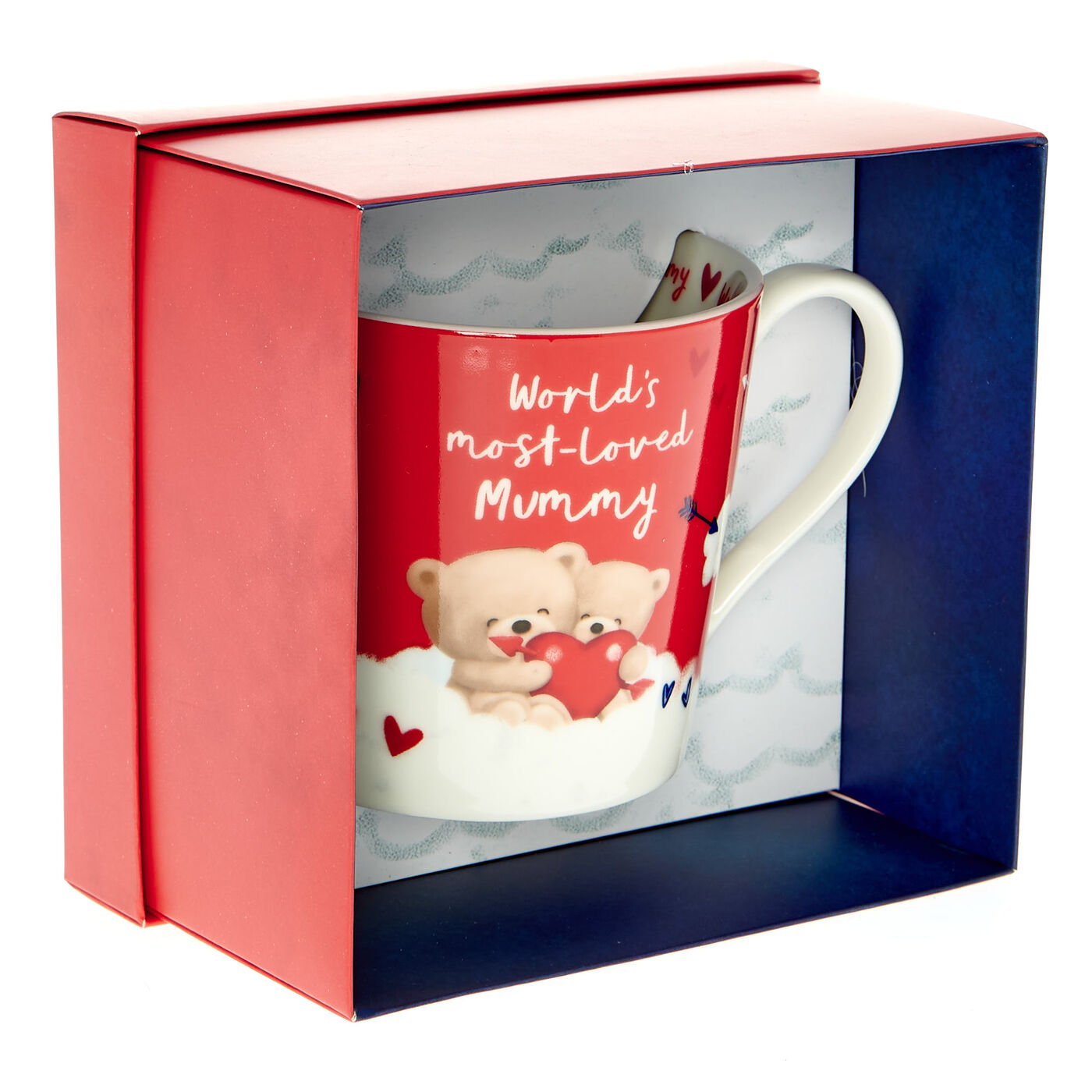 Buy World's Most Loved Mummy Hugs Mug for GBP 3.99 | Card Factory UK