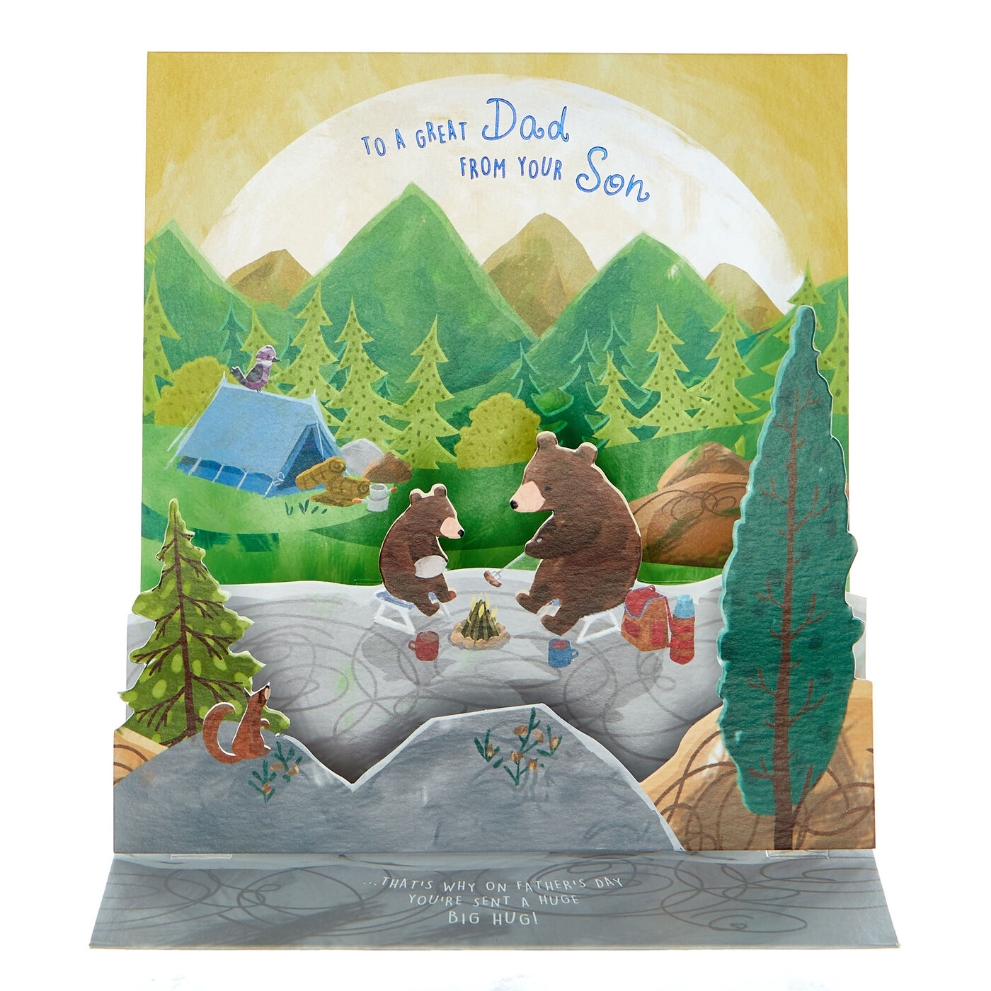 Buy Exquisite Collection 3D Father's Day Card - From Son for GBP 1.99 ...