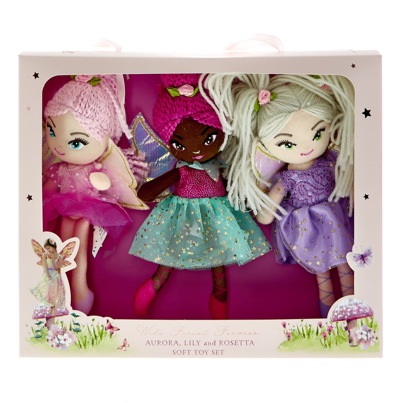 Buy Wild Forest Fairies Soft Toy Set for GBP 9.99 | Card Factory UK