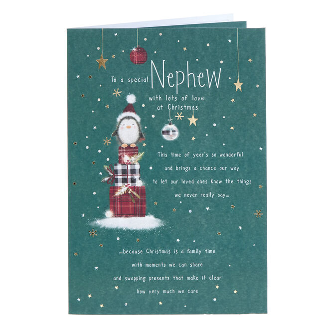 Nephew Christmas Cards - Card Factory
