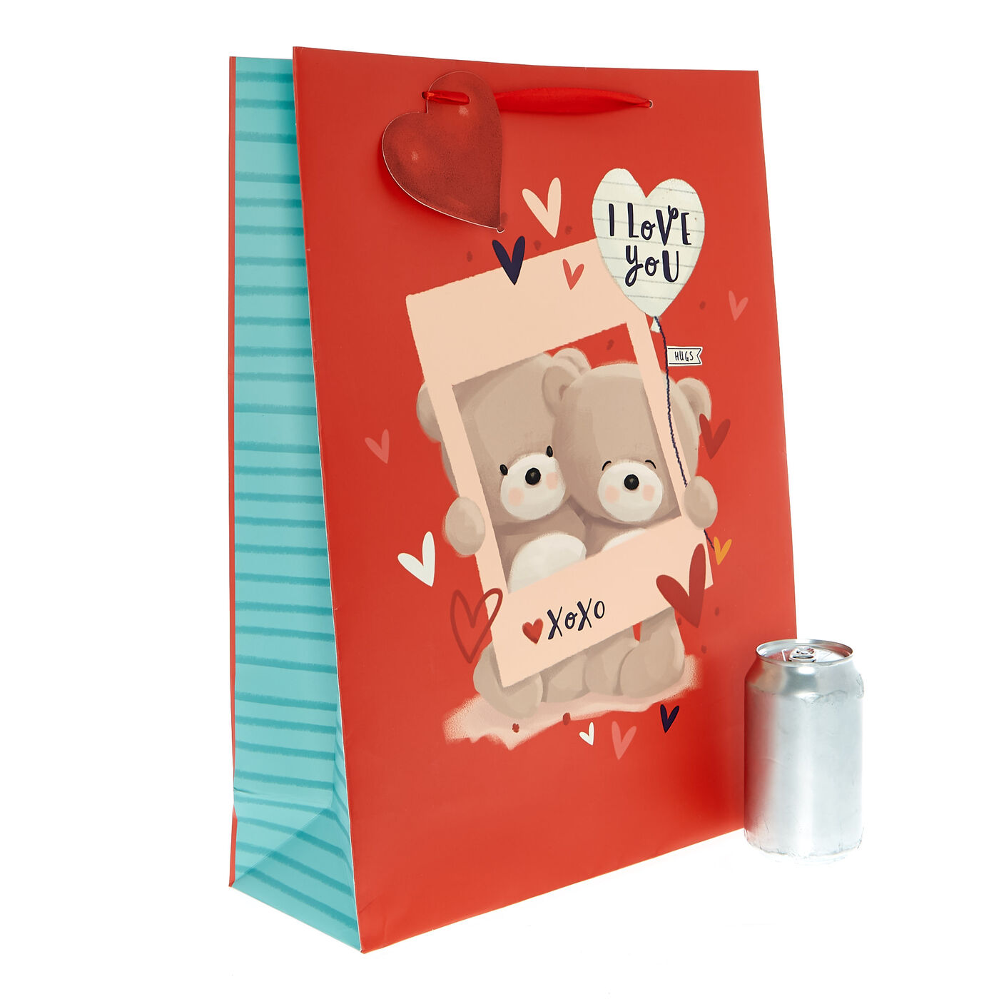Buy Extra Large Portrait Hugs Bear Valentine's Day Gift Bag for GBP 0. ...
