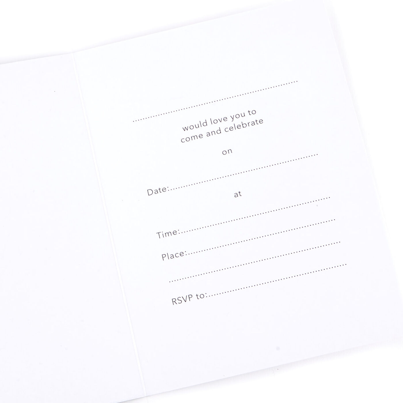 Buy Celebration Invitations - Pack of 10 for GBP 1.79 | Card Factory UK