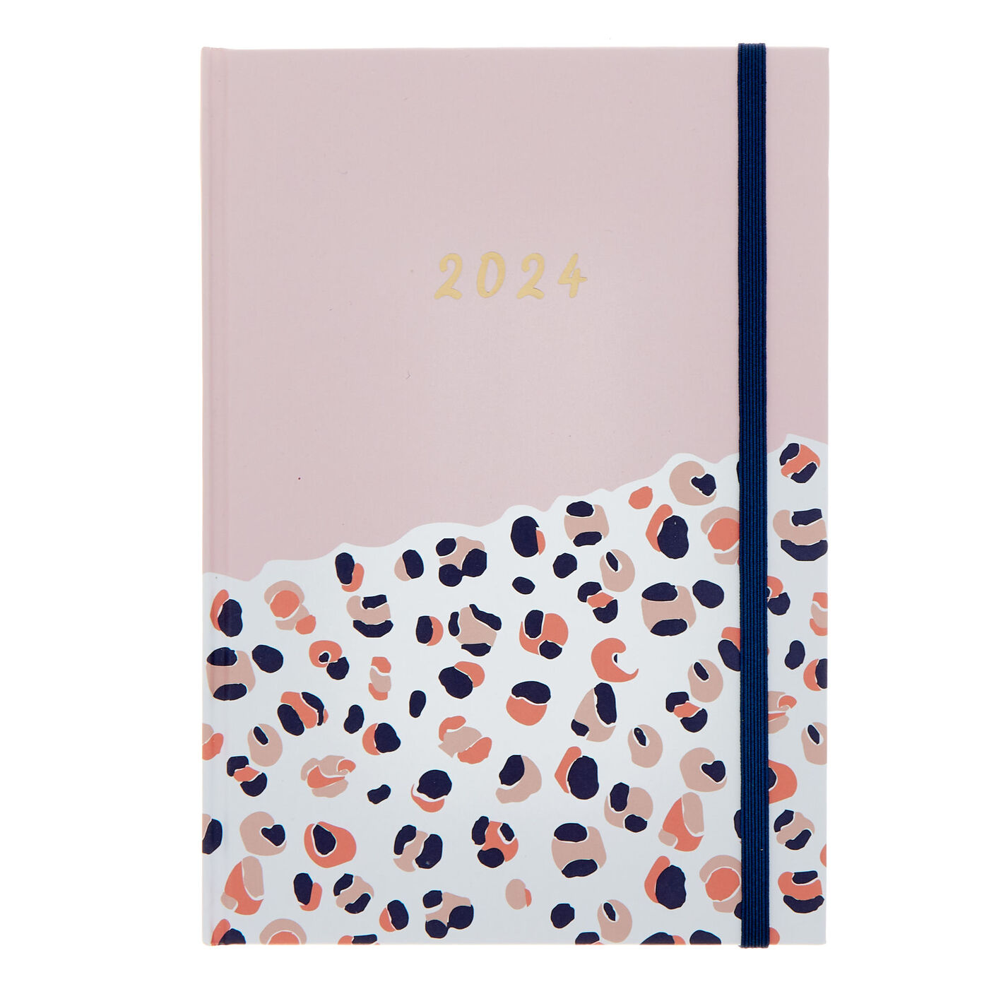 Buy A5 Pink Leopard Print Week on 2 Pages 2024 Diary for GBP 1.99 ...