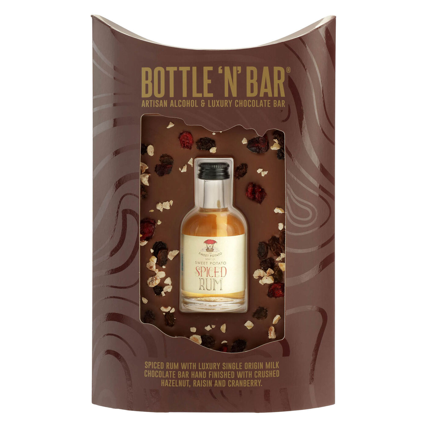 Buy Bottle 'n' Bar Spiced Rum & Milk Chocolate for GBP 18.99 | Card ...